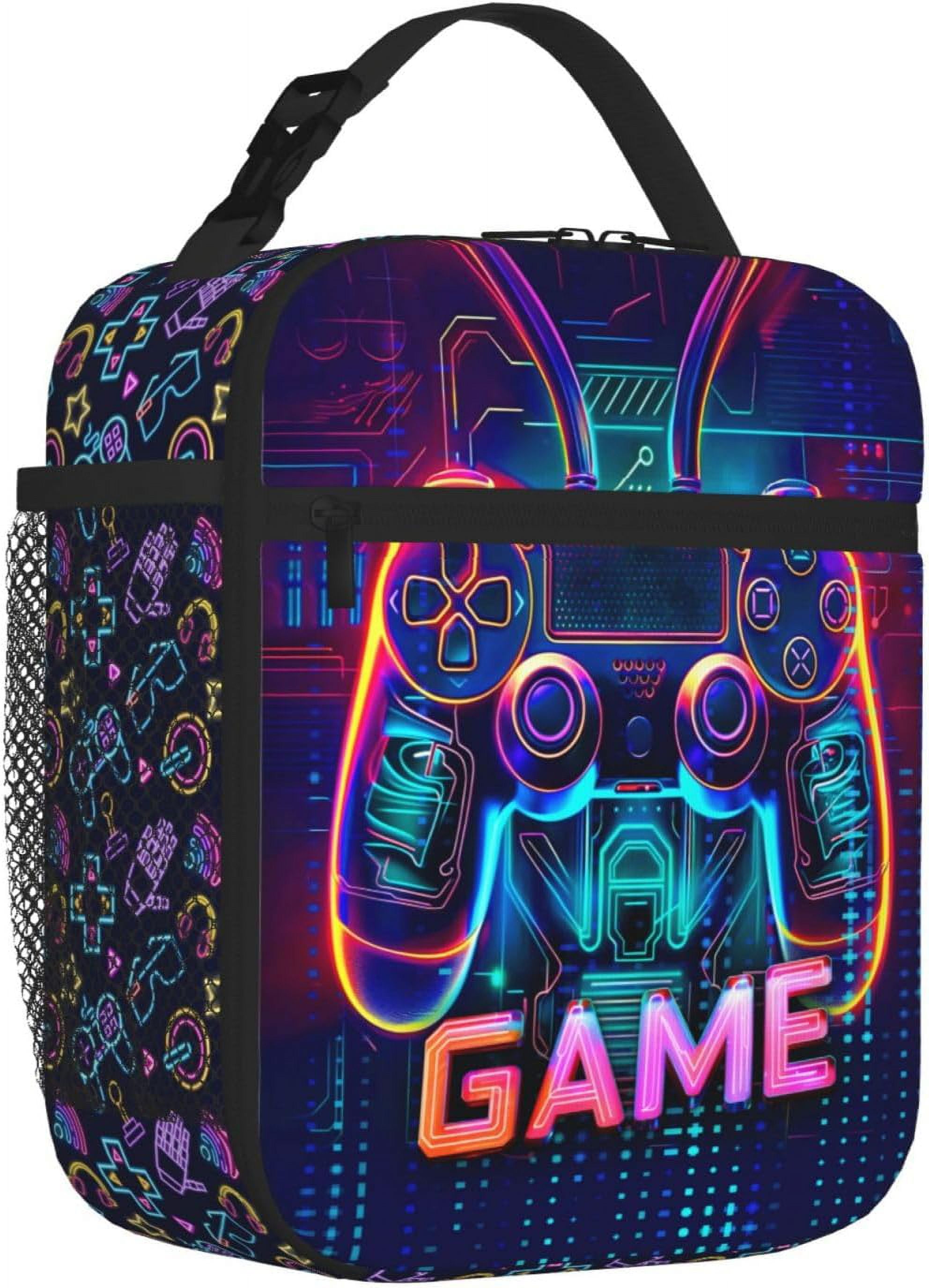 Video Game Lunch Box Gamepad Lunch Bag Video Game Lunchbox Video Game ...