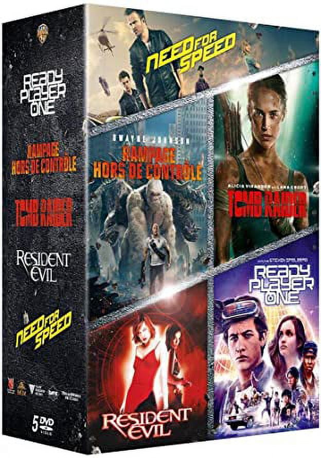 Video Game Movies Collection - 5-DVD Box Set ( Ready Player One ...