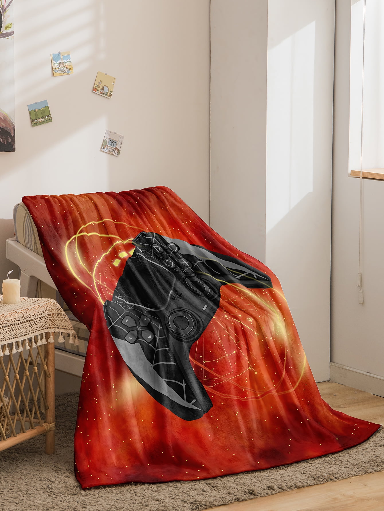 Video Game Throw Blankets for Boys Men Gaming Blanket Gamer Blanket ...