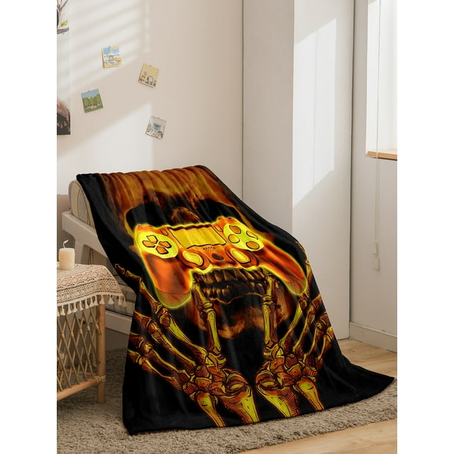 Video Game Throw Blankets for Boys Men Gaming Blanket Gamer Blanket ...