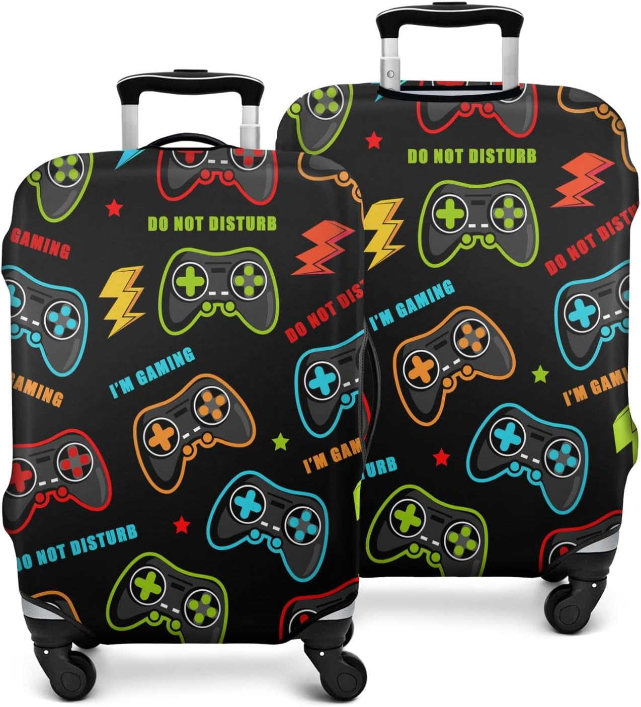 Video Game Weapon Controller Travel Luggage Cover Suitcase Protector ...