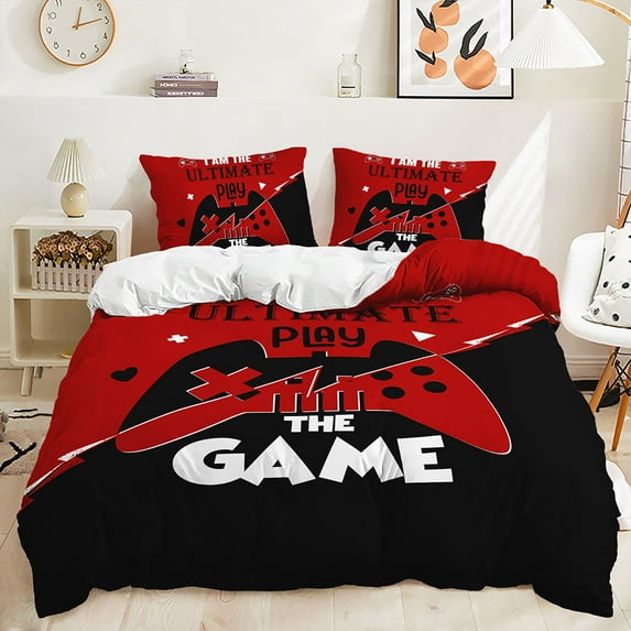 Video Games Bedding Set Kids Boys Teen Gaming Duvet Cover Set for ...