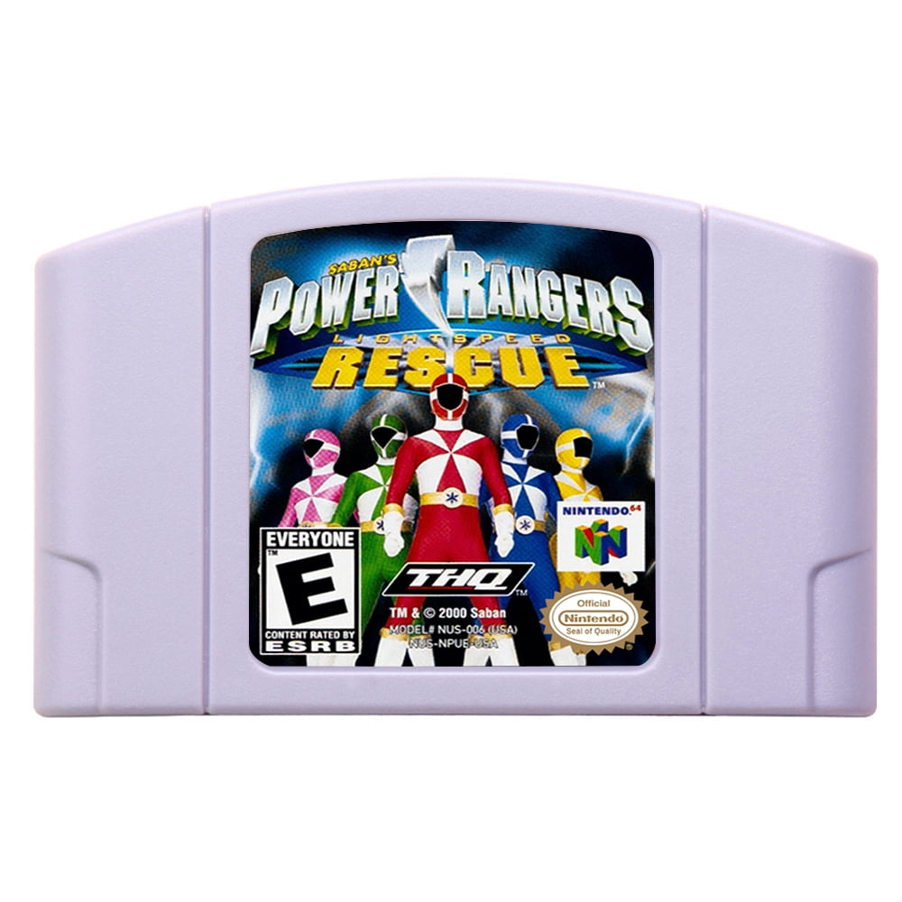 Power Rangers Lightspeed Rescue N64