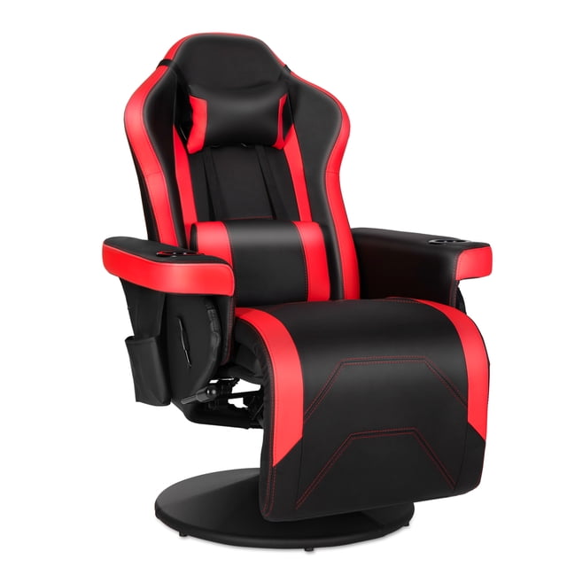 Video Gaming Chair Recliner Ergonomic High Back Swivel Reclining Chair ...