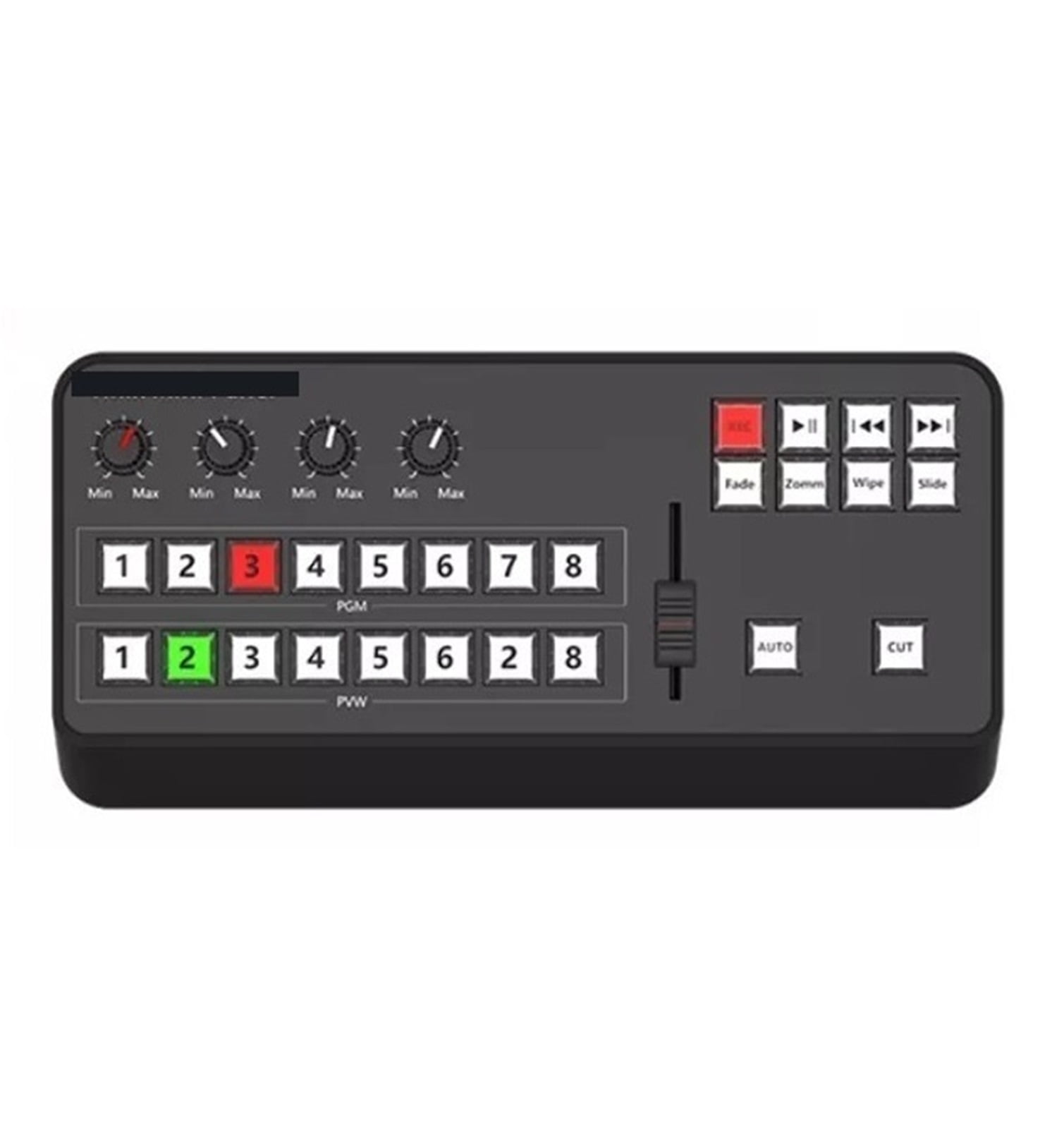 Video Mini Switcher Control Panel MIDI2.0 Video Recording Switchboard ...