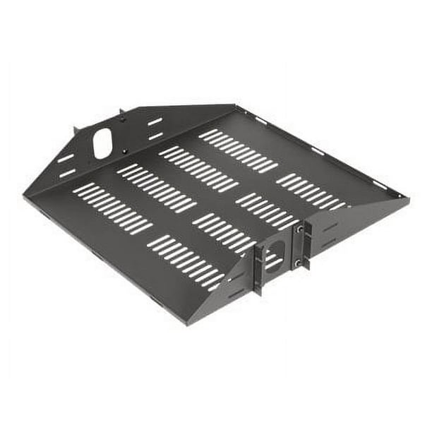 Video Mount Products Rack Shelf,For Racks,Steel,Black ERS2CM - Walmart ...