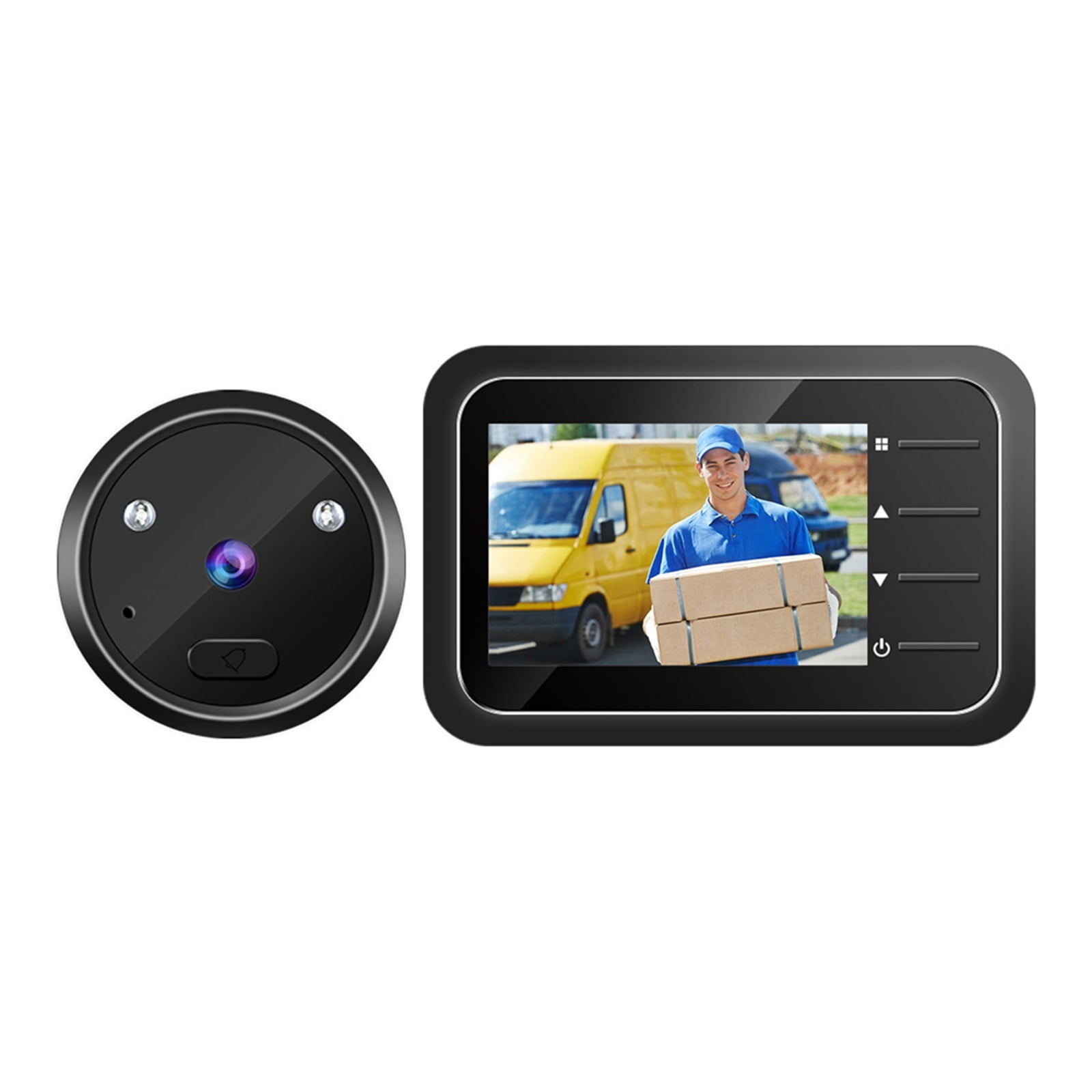 Video Peephole Doorbell Camera Video-eye Auto Record Electronic Night ...