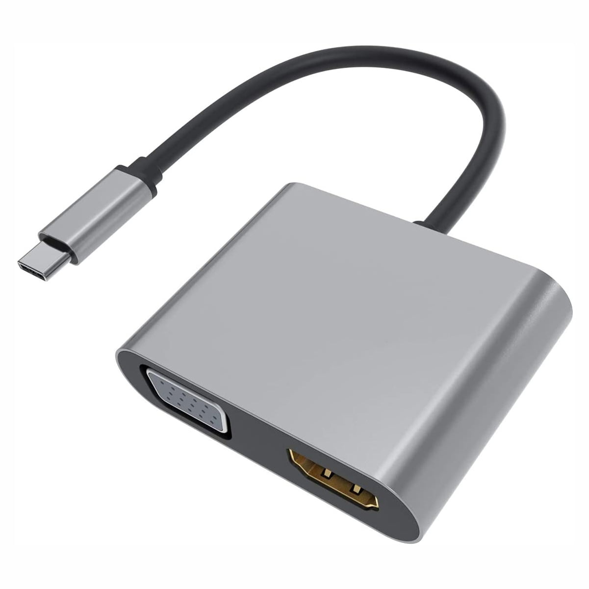 Video Splitter USB-C to HDTV VGA Adapter for Samsung Galaxy Tab S8/S9 ...