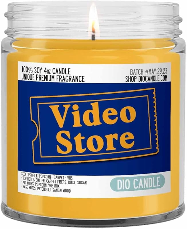 Video Store Scented - Smells Like Popcorn, Carpet, VHS Tapes - 100% ...