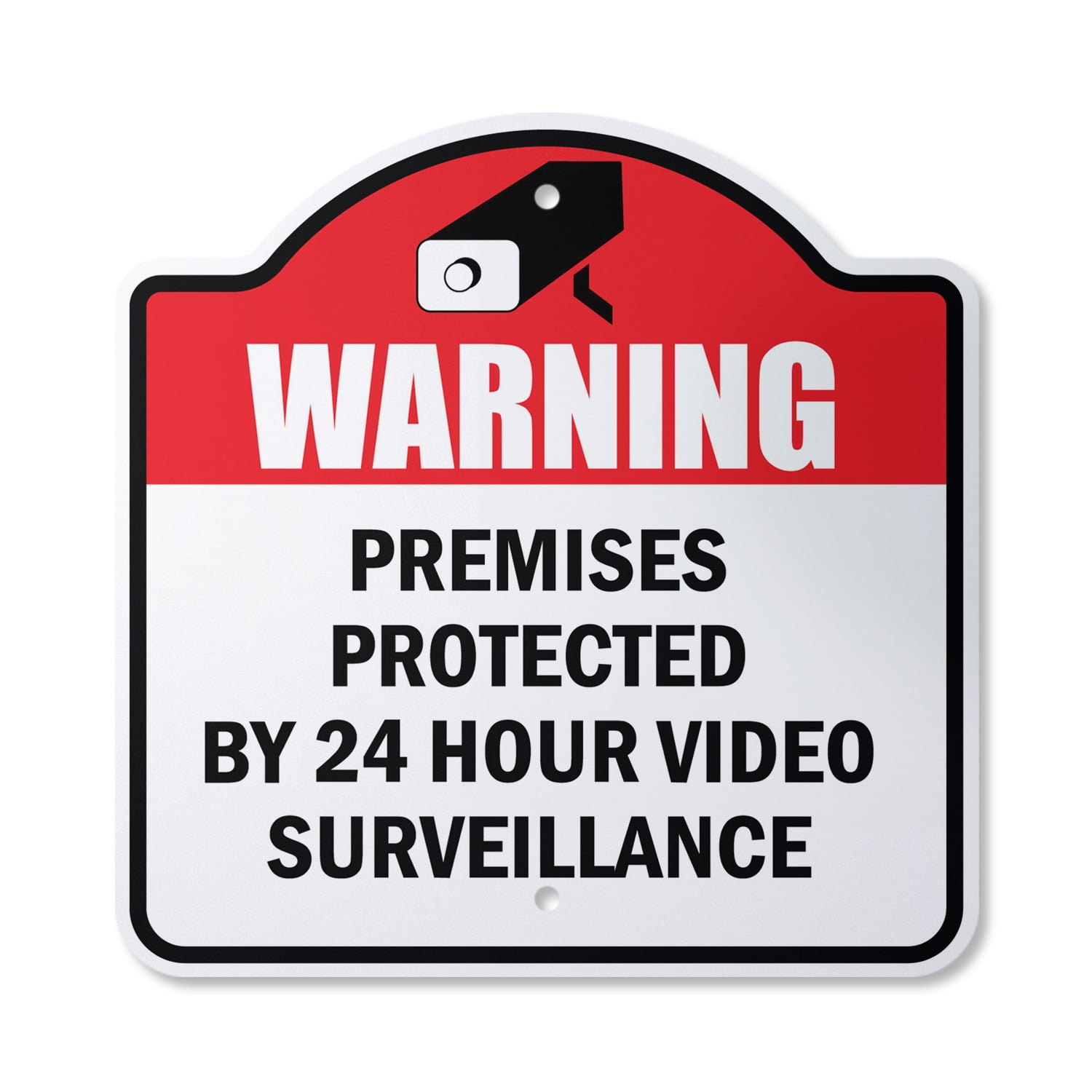Video Surveillance 11" X 11" Sign | Indoor/Outdoor Plastic ...