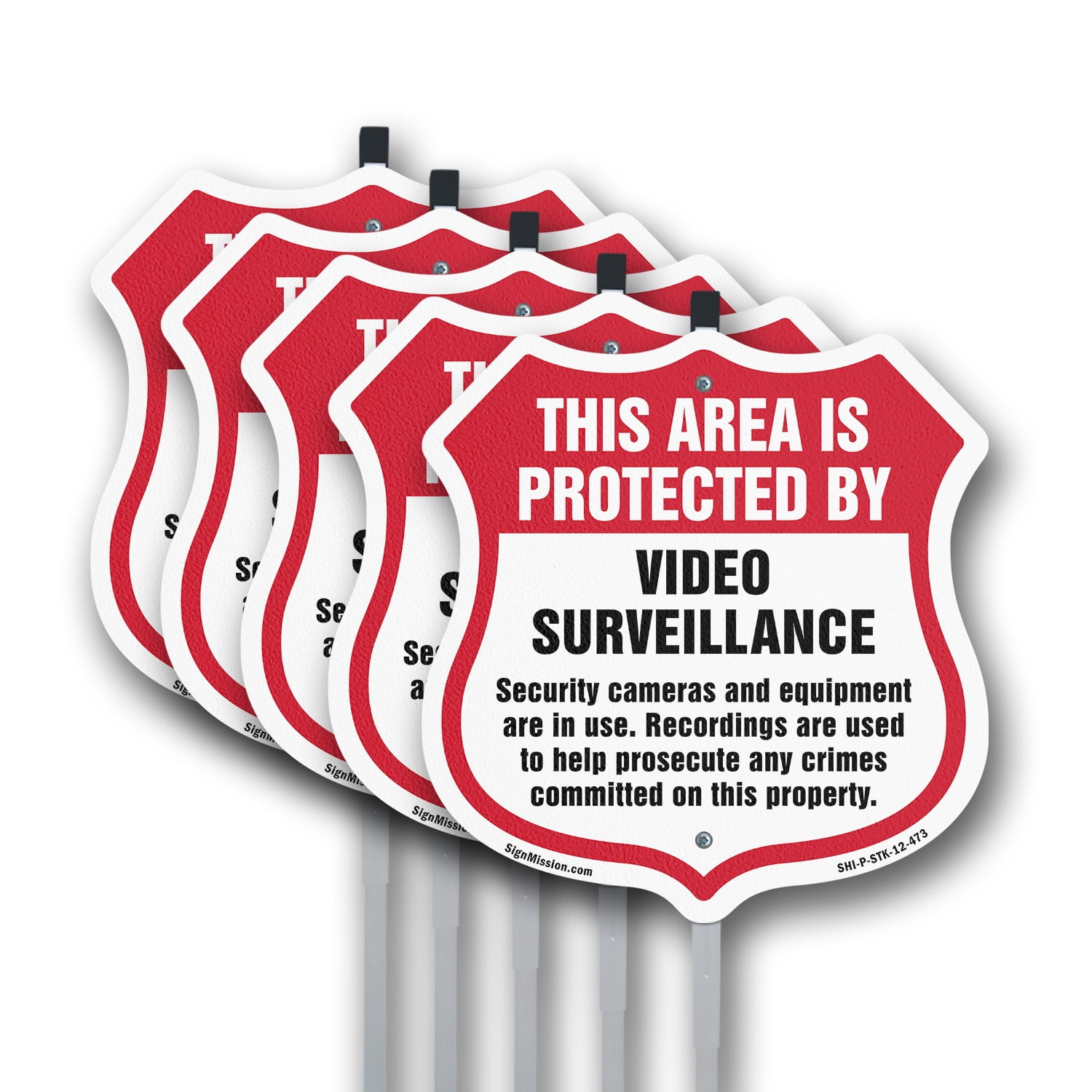 Video Surveillance This Area Is Protected By Video Surveillance ...