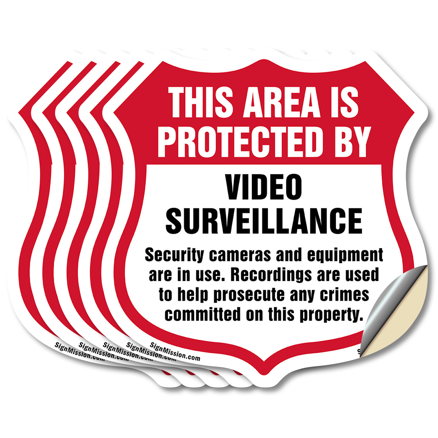 Video Surveillance This Area Is Protected By Video Surveillance ...