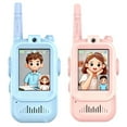 Video Walkie Talkies, 2 Pack Rechargeable Video Walkie-Talkies with ...