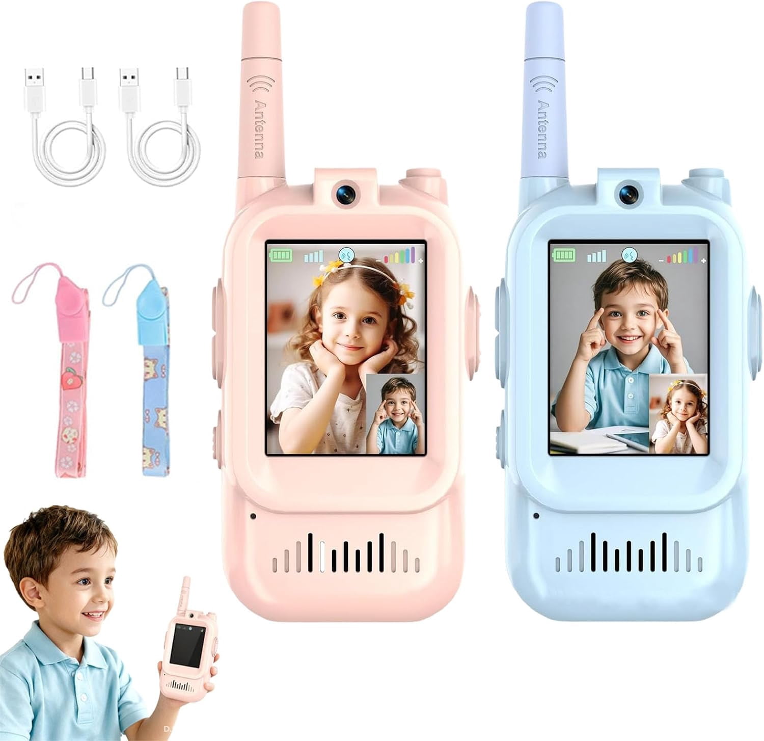 Video Walkie Talkies for Kids, Facetime Walkie Talkie for Kids, Video ...