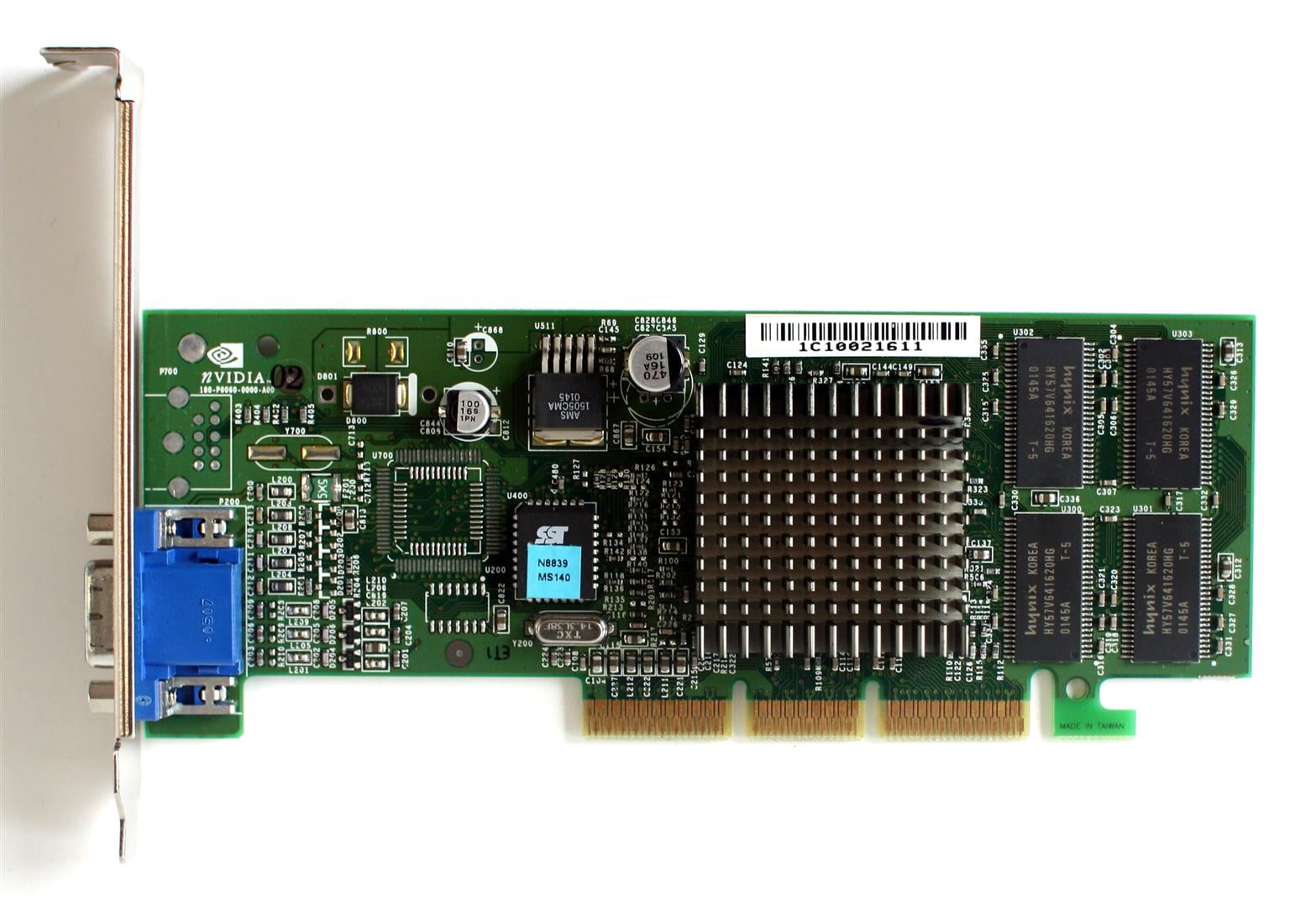 Video card agp, ms-8839 ver.100 (mx200pro2-32s), (b.8b) - Walmart.com