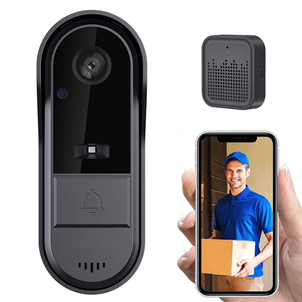 Video doorbell,Two Way Audio Wifi Tf Video Doorbell App Wifi With Chime ...