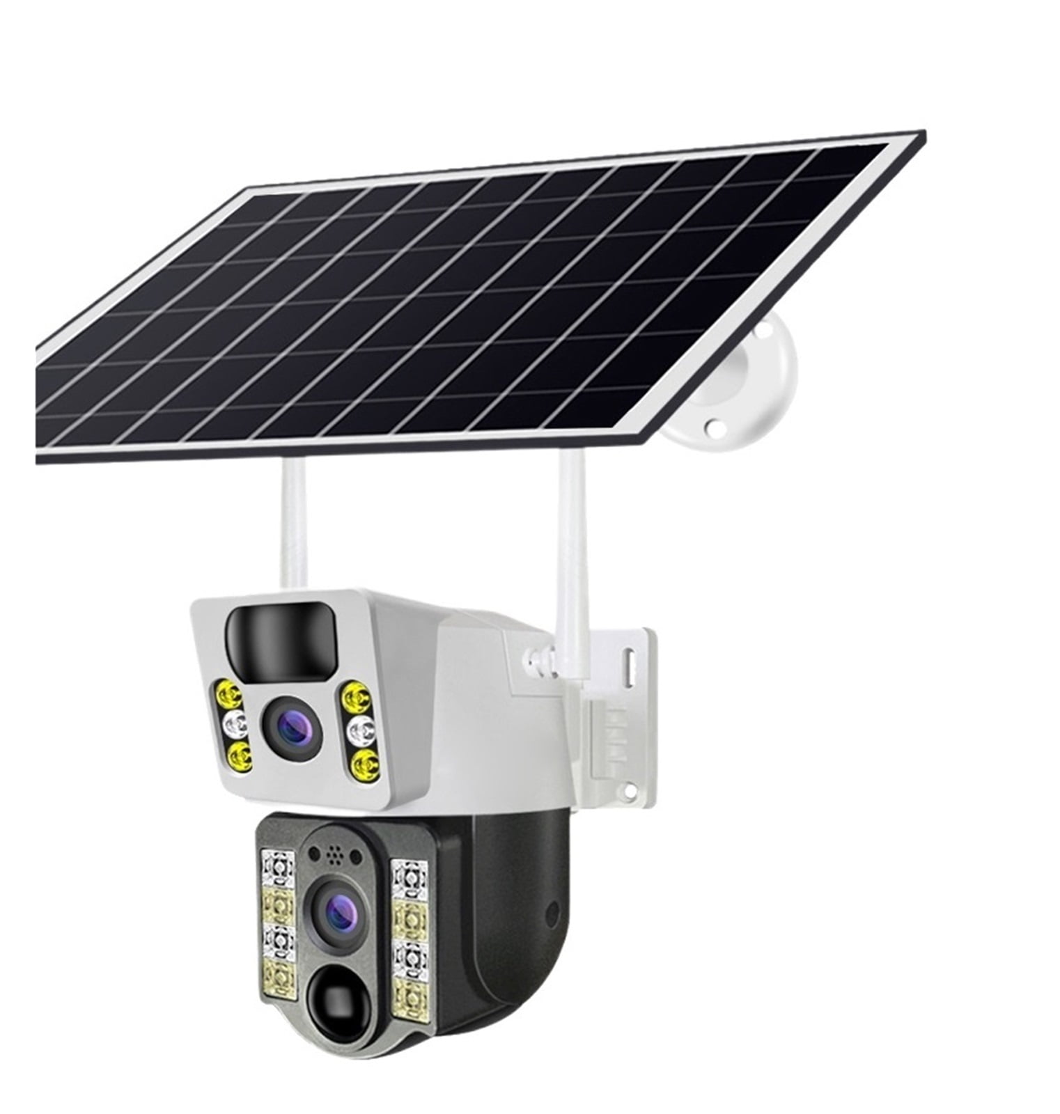 Video surveillance 4K Solar Camera 4G SIM Card WiFi Dual Lens 8MP HD ...