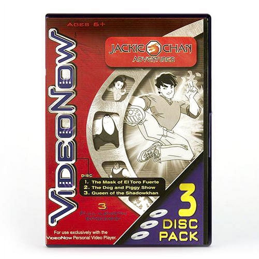 Pre-Owned VideoNow 3-Pack: Jackie Chan Adventures - Walmart.com