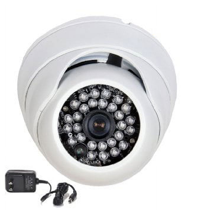 VideoSecu 3.6mm Wide Angle View Security Camera Vandal Proof IR Day ...