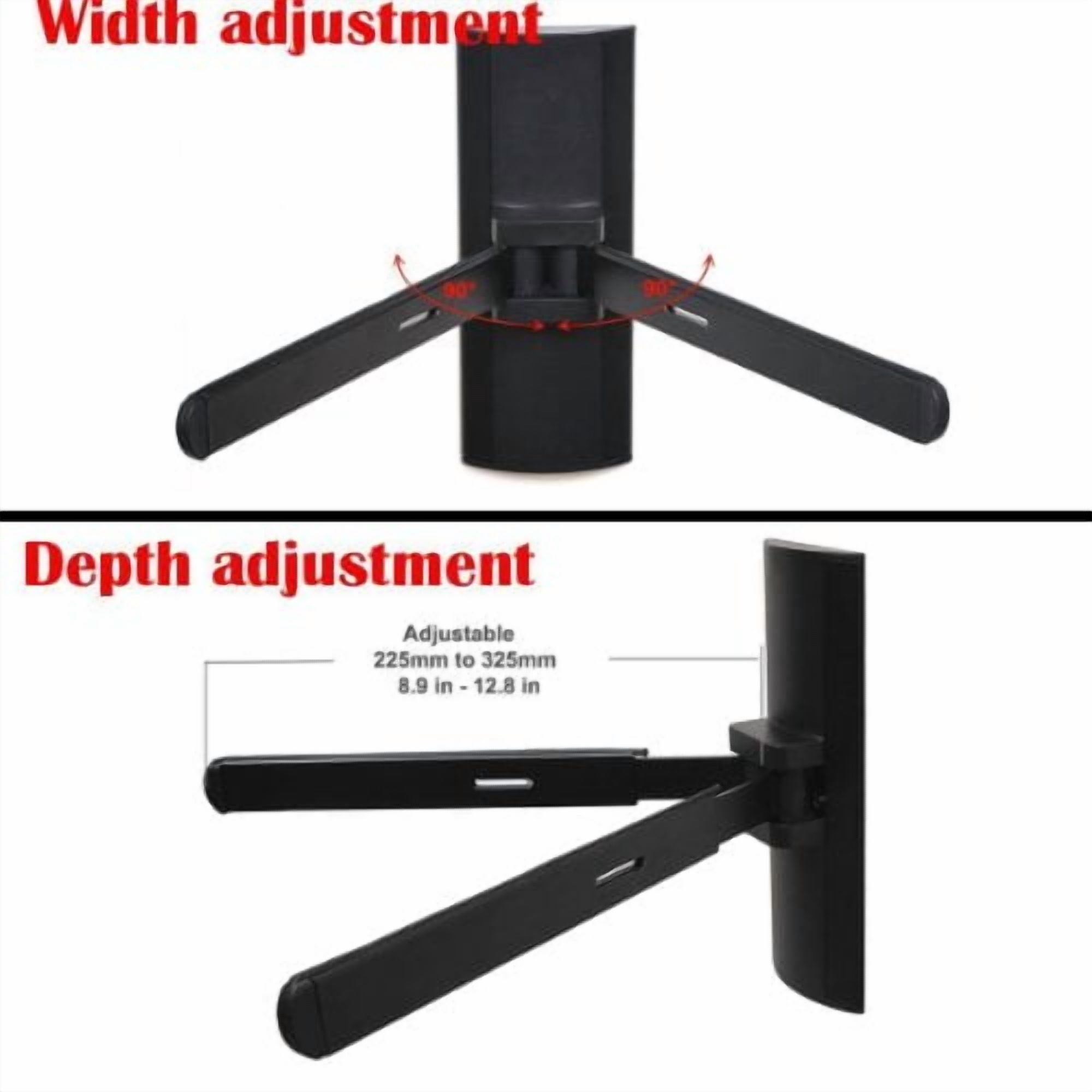 VideoSecu Adjustable AV Shelf Wall Mount Bracket for DVD Player ...