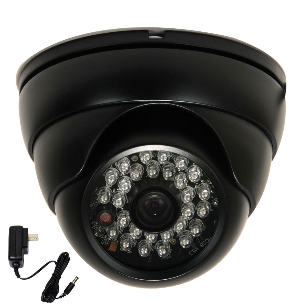 VideoSecu IR Day Night Vision Built-in 1/3 inch SONY Effio CCD 600TVL ...