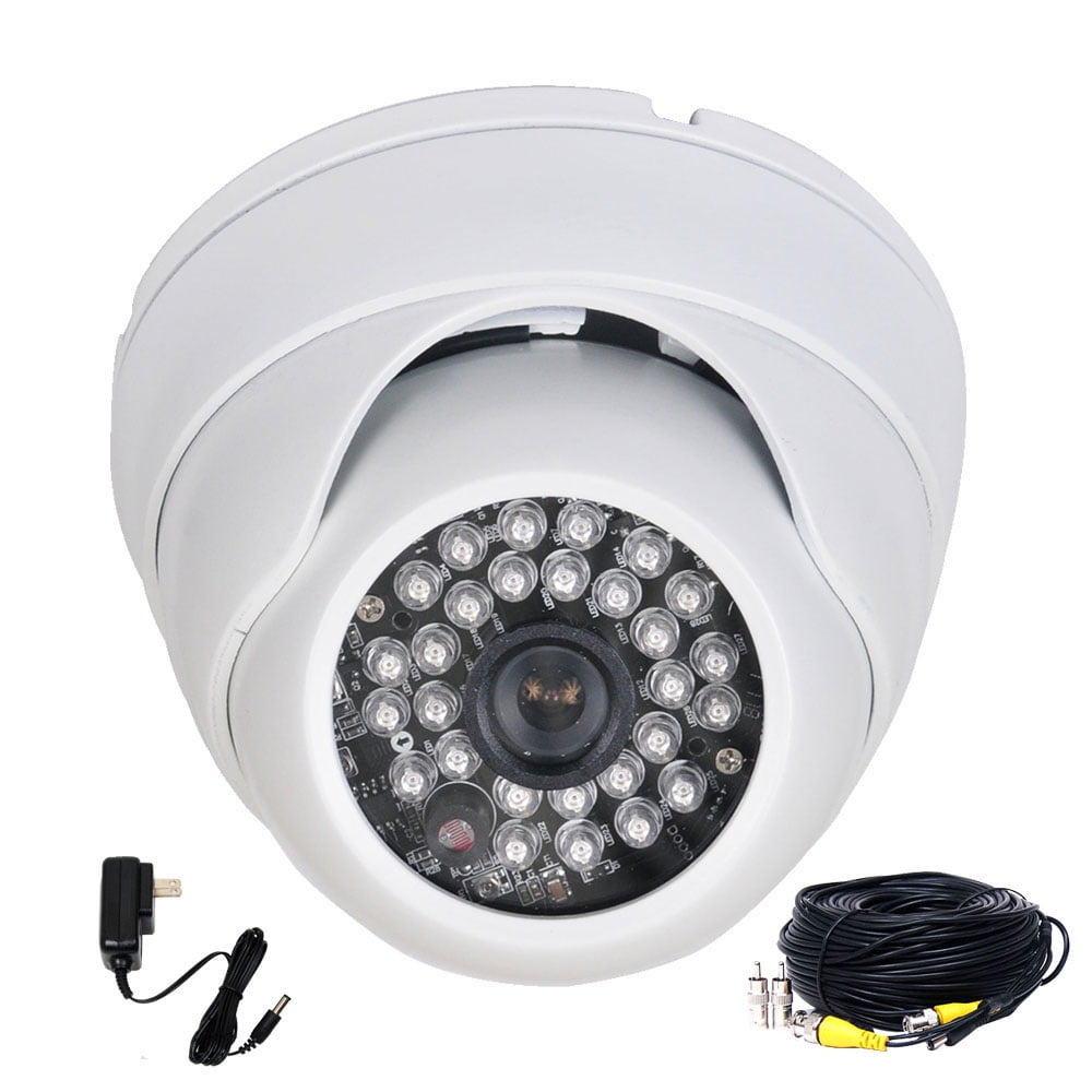 VideoSecu Outdoor Security Camera IR Day Night Built-in 1/3 inch Sony ...