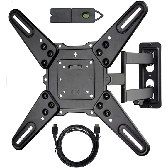 VideoSecu Articulating TV Wall Mount for 26-55 Inch LED LCD HDTV, Tilt ...