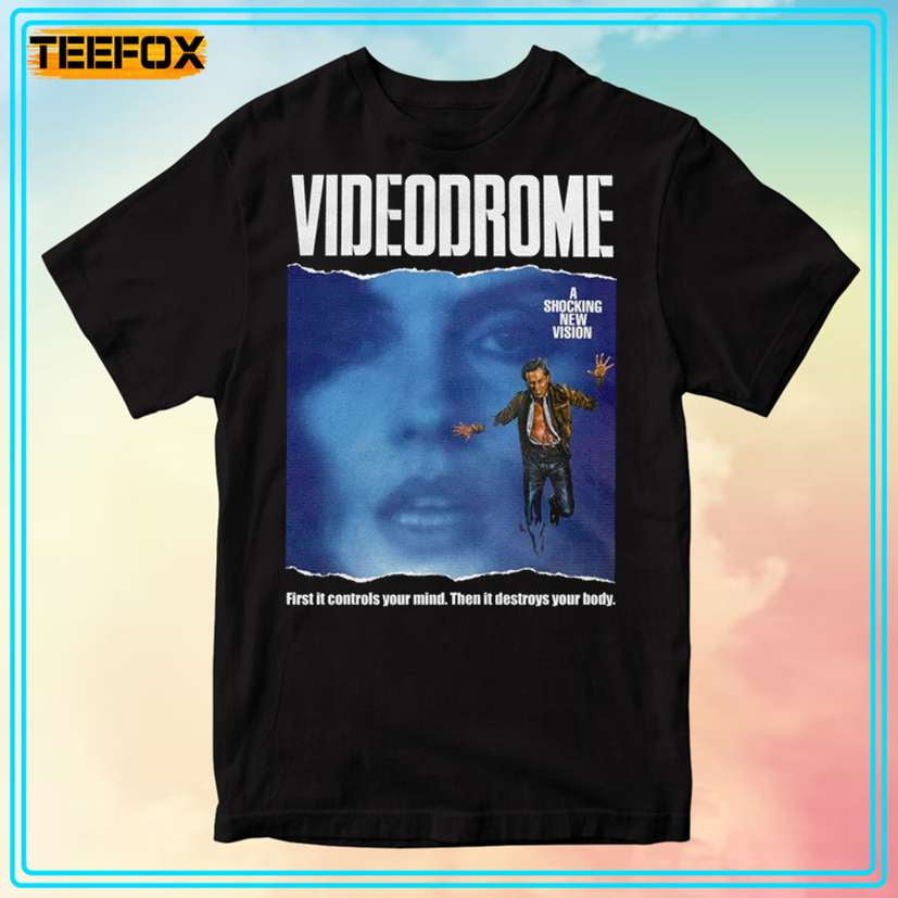 Videodrome Movie 1983 David Cronenberg Debbie Harry James Woods T-shirt ...