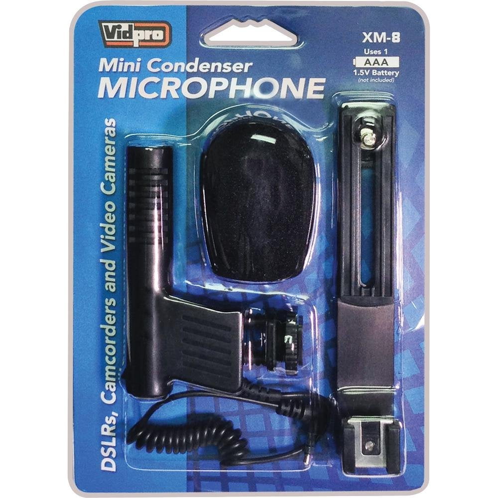 Vidpro XM-8 Mini Condenser Microphone - Walmart.com