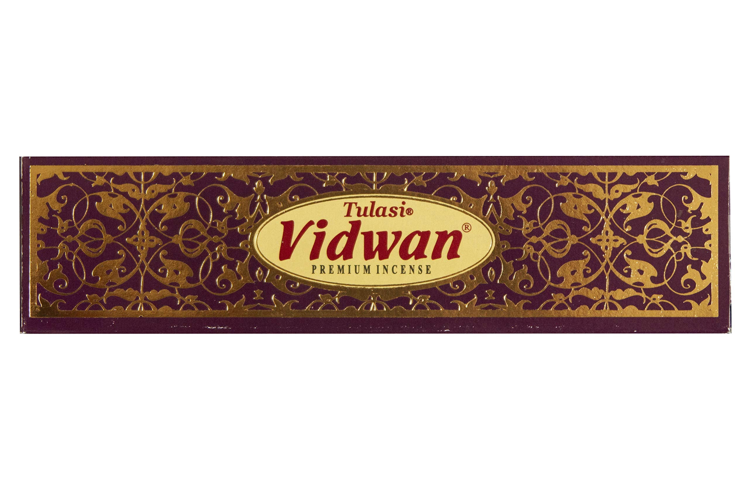 Vidwan Tulasi Guru Masala Incense Mini Sticks - Box with 12 Packs, 15 ...