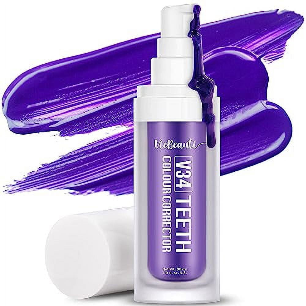 Viebeauti Purple Toothpaste for Teeth Whitening, Purple Colour ... Viebeauti Purple Toothpaste for Teeth Whitening, Purple Colour ...