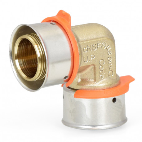 Viega 1" PEX x 1" PEX Press Elbow, Lead-Free Bronze - Walmart.com