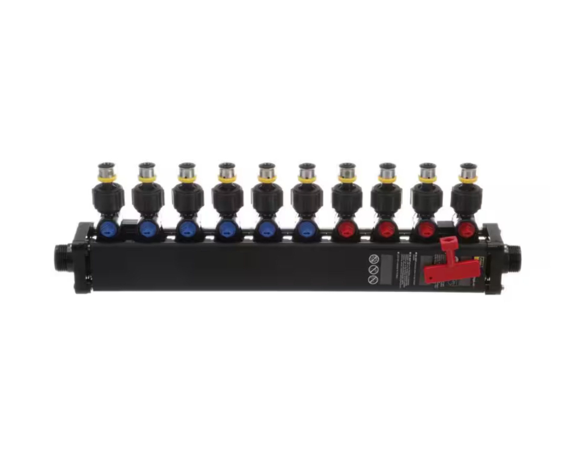 Viega Manabloc 1/2 in. x 10-Port Press MiniBloc Polysulfone Zoning ...