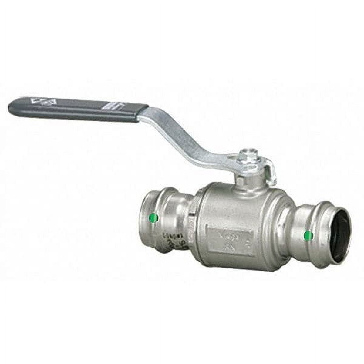 Viega Manual 2-Way Ball Valve,Press,316 SS 81080 - Walmart Business ...