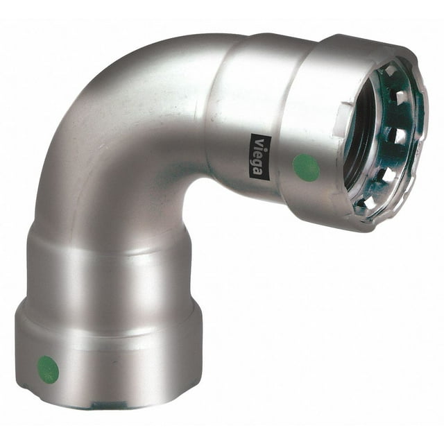 Viega MegaPress 90 elbow, 1/2" x 1/2" 402003 - Walmart.com