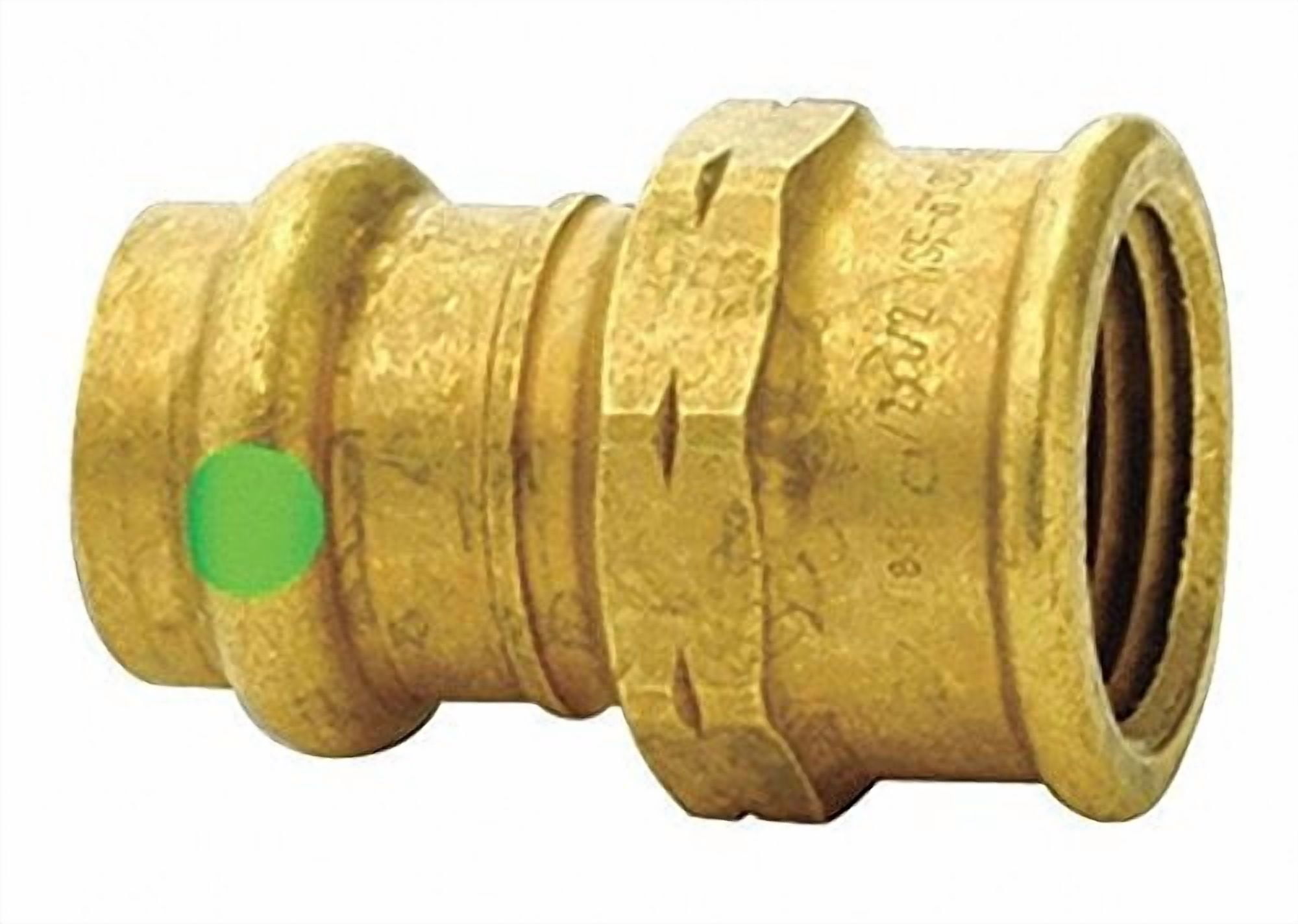 Viega ProPress 1-1/2" Press x Female Thread Adapter in Bronze - 79365 ...