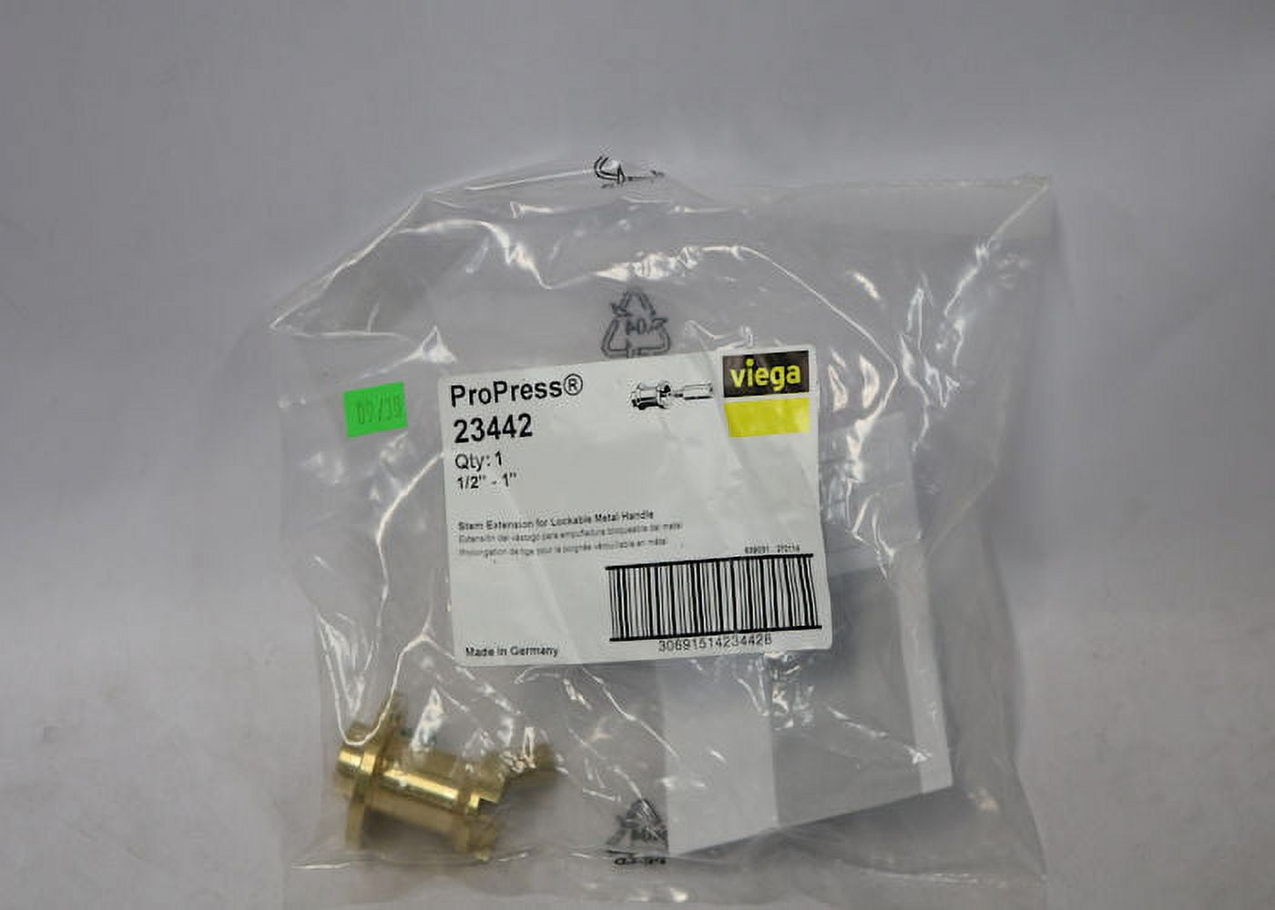 Viega ProPress 23442 Stem Extension, 1/2" - 1" - Bronze - Walmart.com