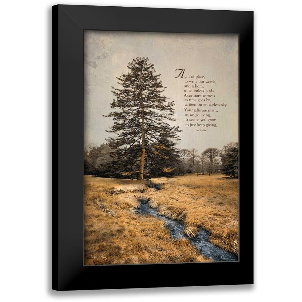 Vieira, Robin-Lee 13x18 Black Modern Framed Museum Art Print Titled - Ode to Trees - Walmart.com