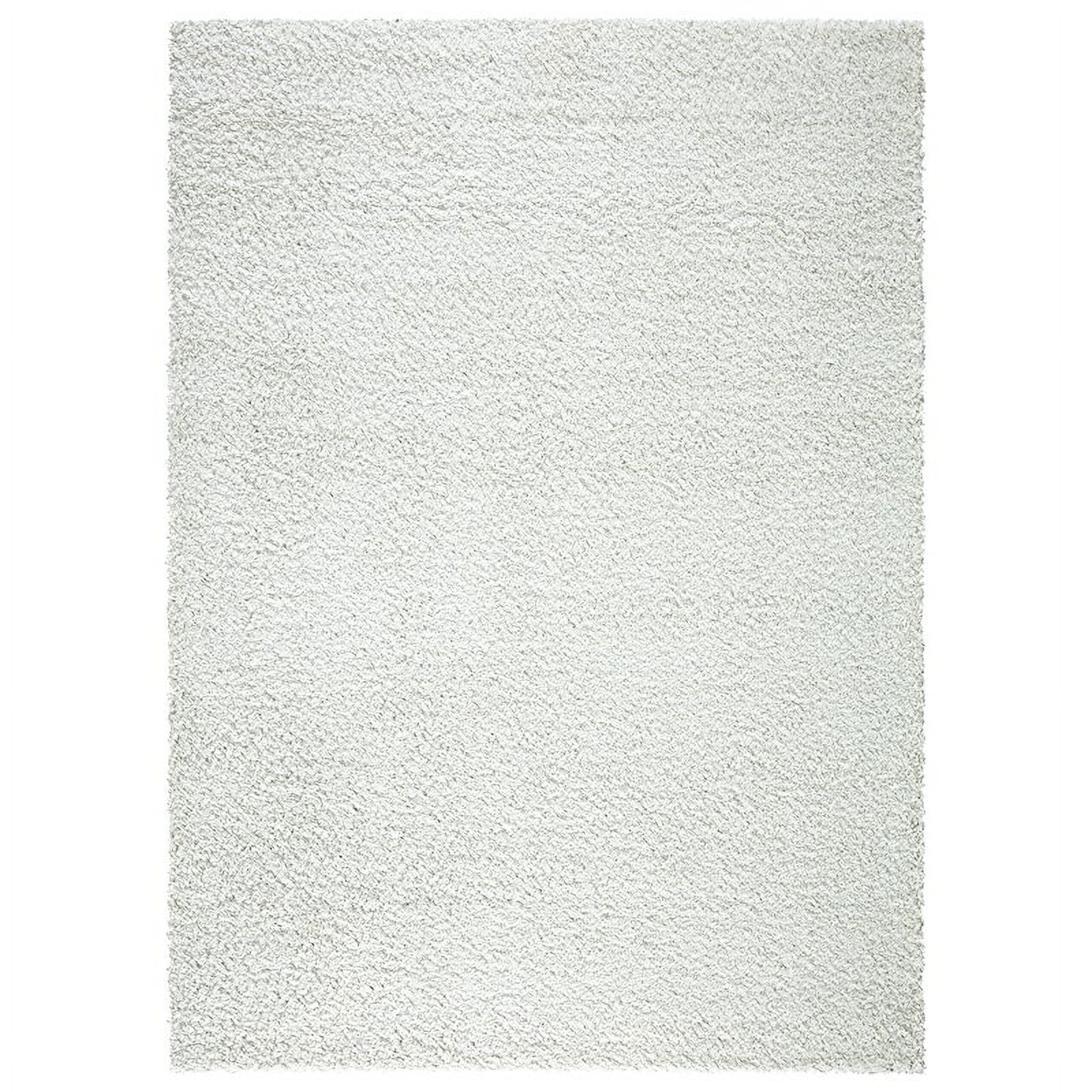 Vienna 8x10 Shaggy Area Rug in White - Walmart.com