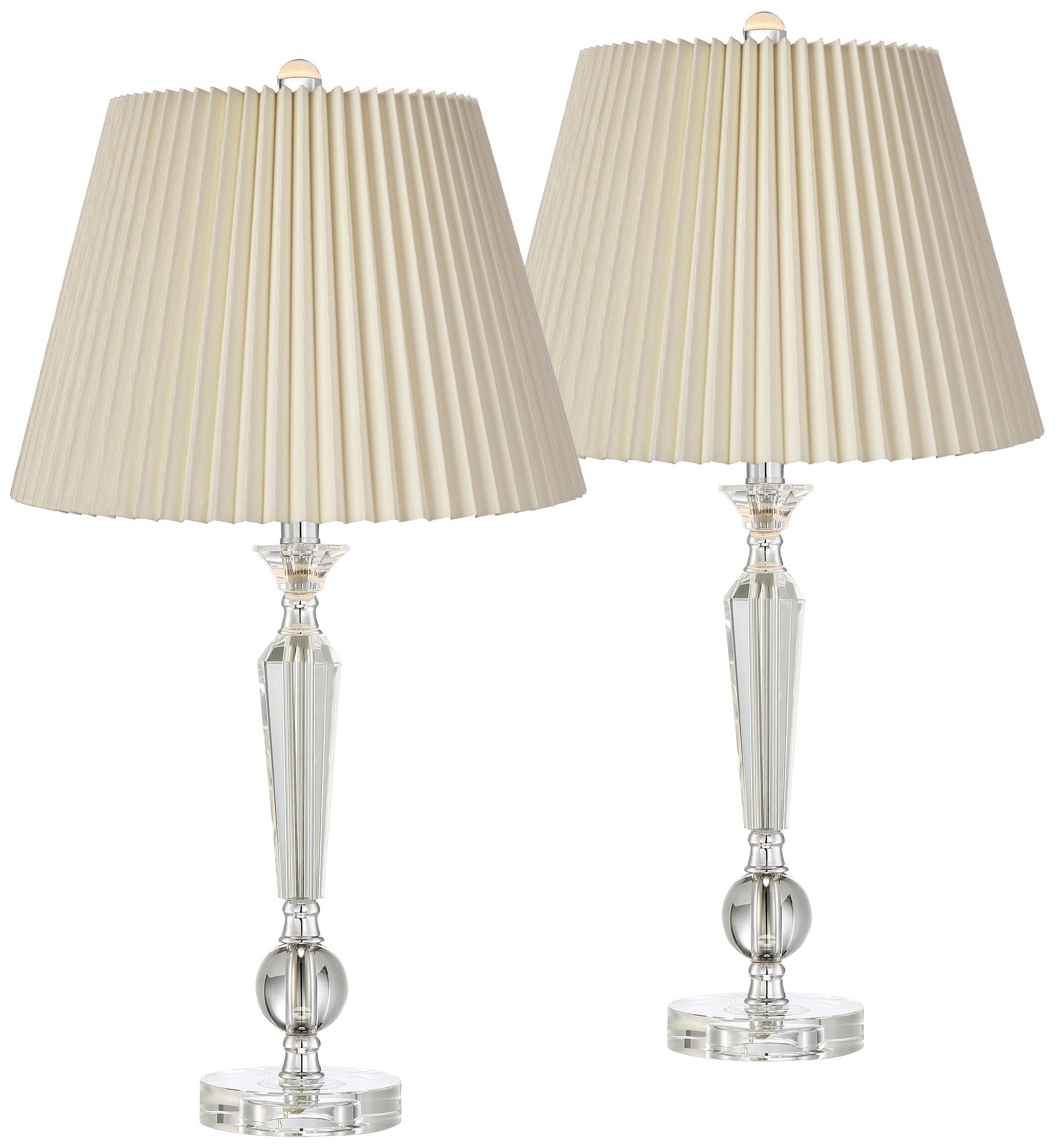Vienna Full Spectrum Jolie Traditional Table Lamps 26" High Set of 2 ...