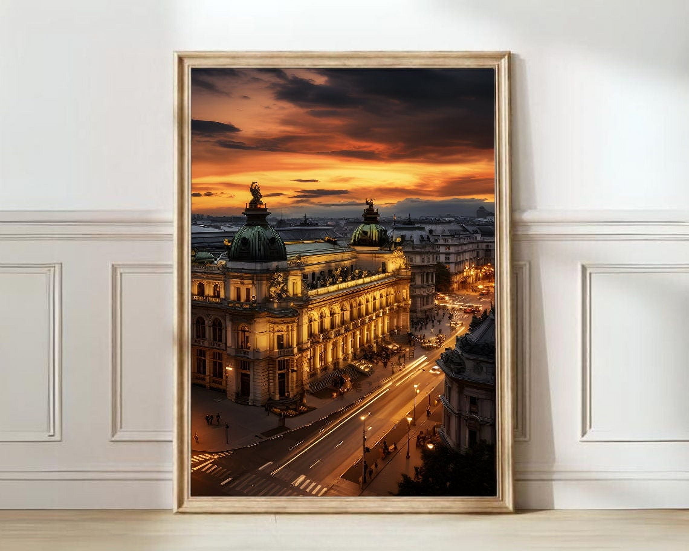 Vienna Print Austria Wall Art Wien Poster Vienna Travel Poster Salzburg ...
