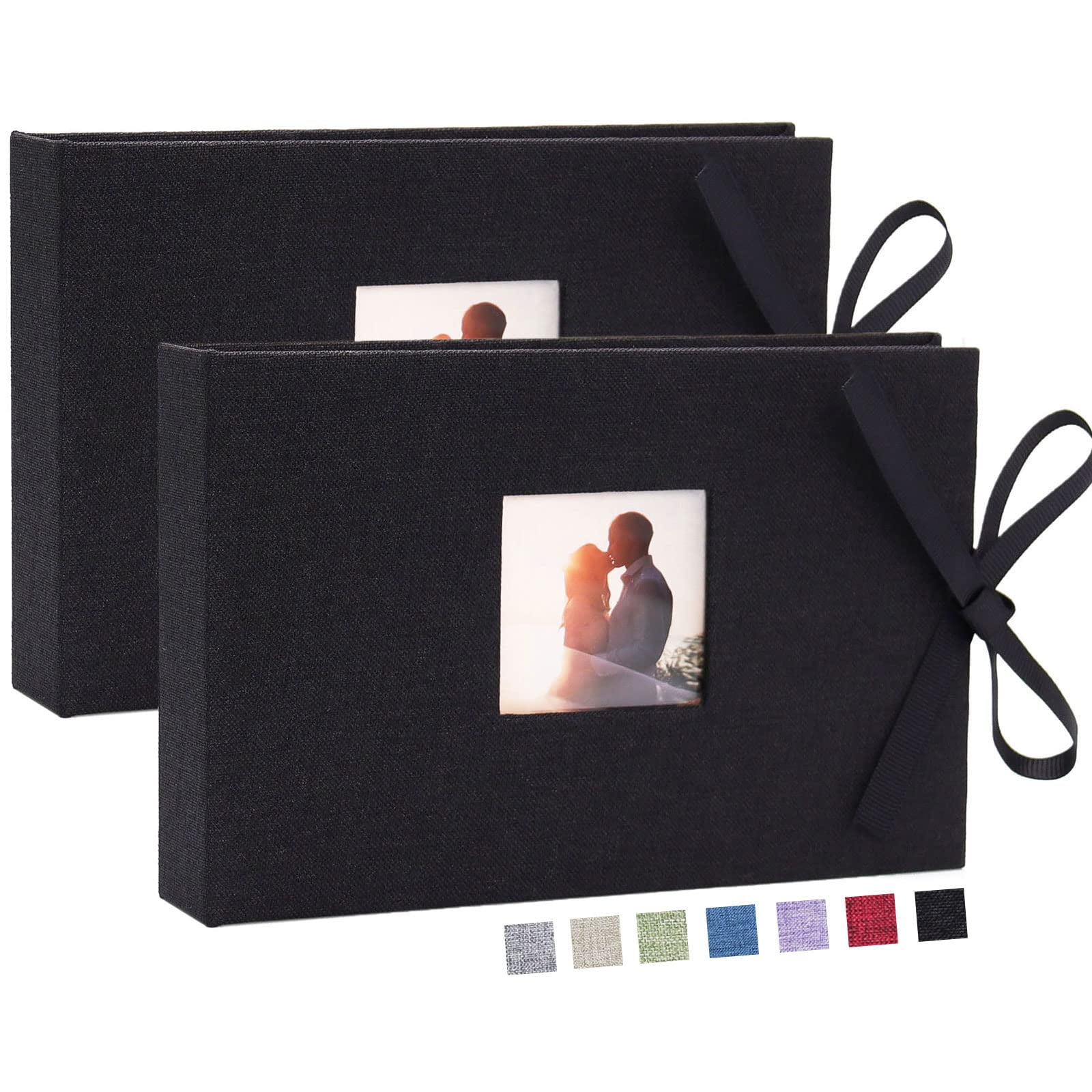 Vienrose Small Photo Album 4x6, Mini Picture Book with Pockets, Clear ...