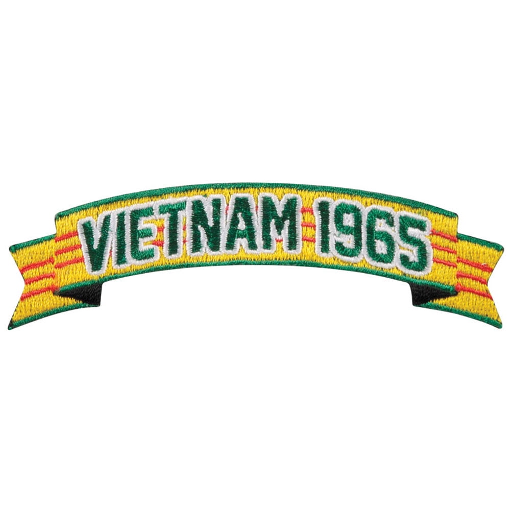 Vietnam 1965 Tab Patch (with Glue Back) - Walmart.com