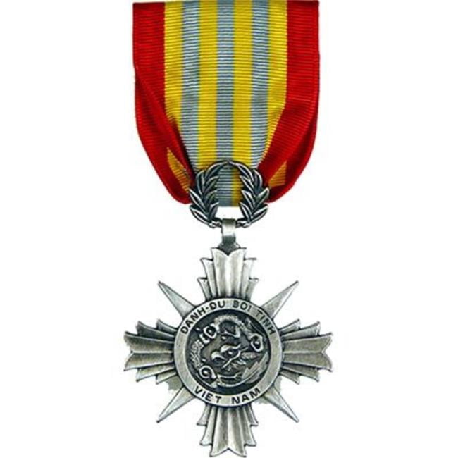 Eagle Emblems M0093 Medal - Vietnam, Republic of Honor - 2nd Class - 3. ...