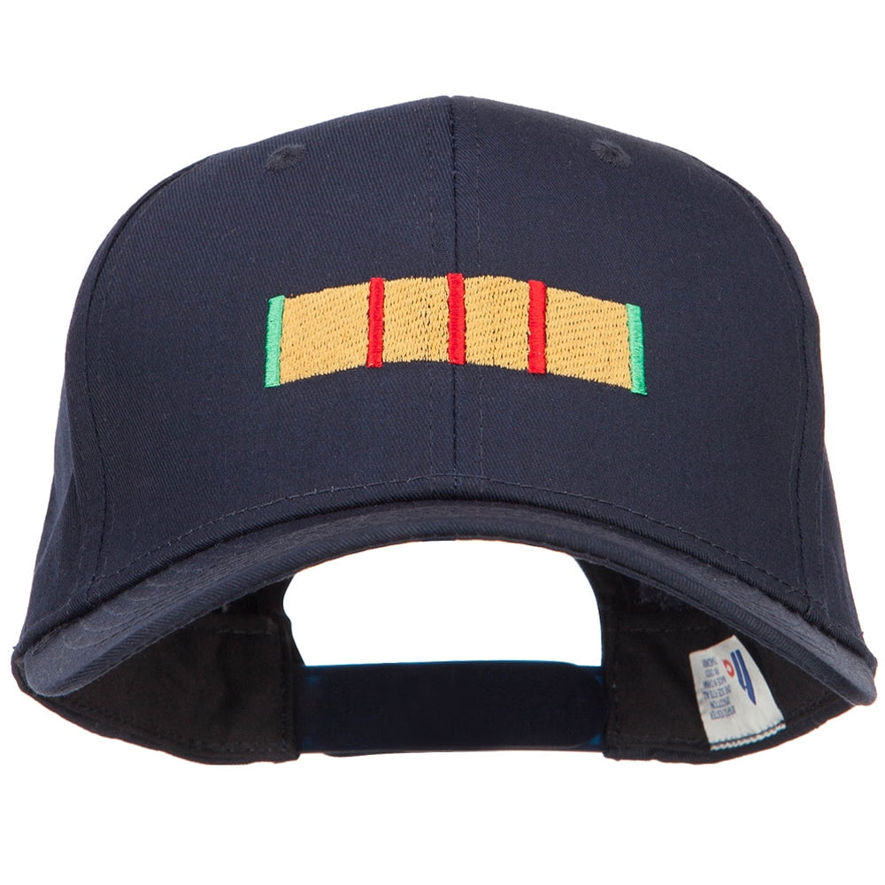 Vietnam Campaign Ribbon Embroidered Twill Cap - Navy OSFM - Walmart.com