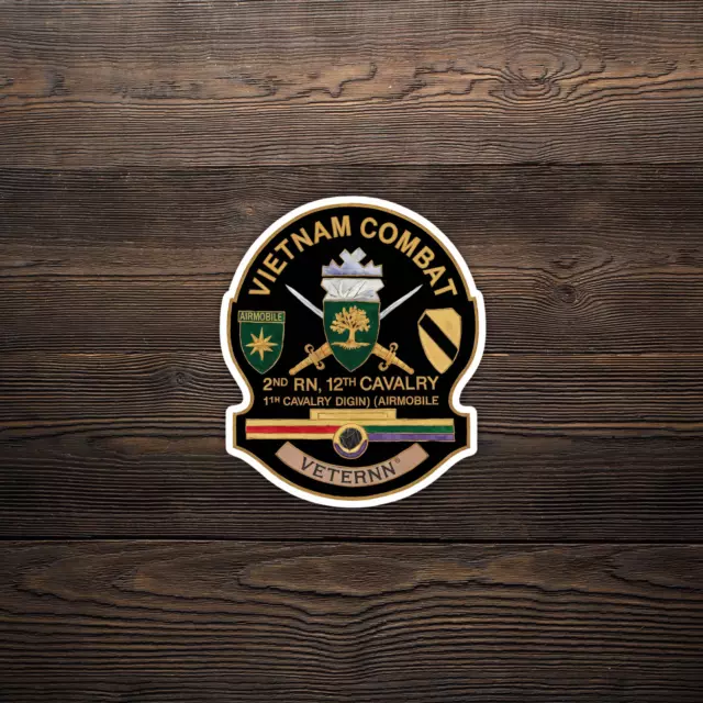 Vietnam Combat Veteran Airmobile 11Th Cavalry Digin 2Nd Rn 12Th Cavalry ...