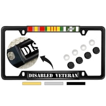 Motorcycle Domed Custom-Made Personalized Metal License Plate Frame ...