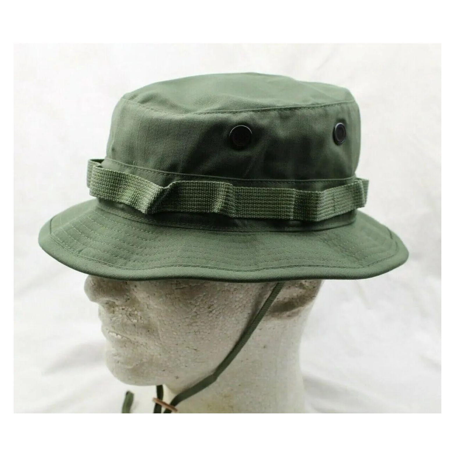 Vietnam Short Brim Boonie Hat, Olive Drab, Made in The USA, Military ...