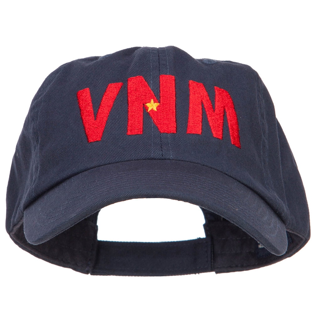 Vietnam VNA Flag Embroidered Low Profile Cap - Navy OSFM - Walmart.com