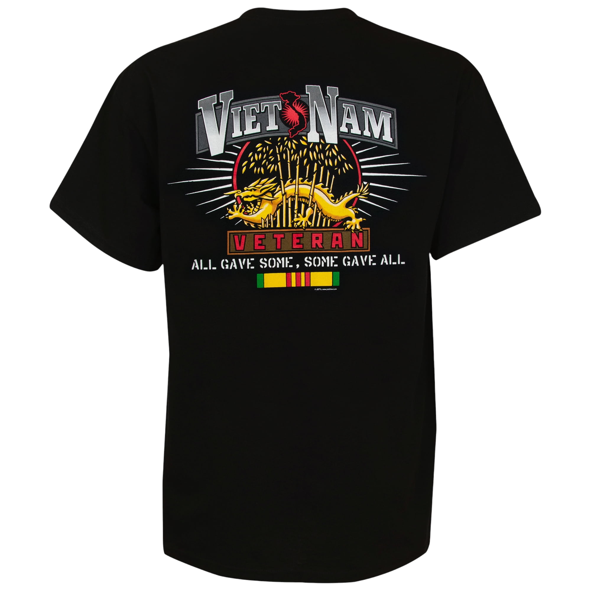 Vietnam Veteran "ALL GAVE SOME, SOME GAVE ALL" Men's Cotton T-Shirt in ...